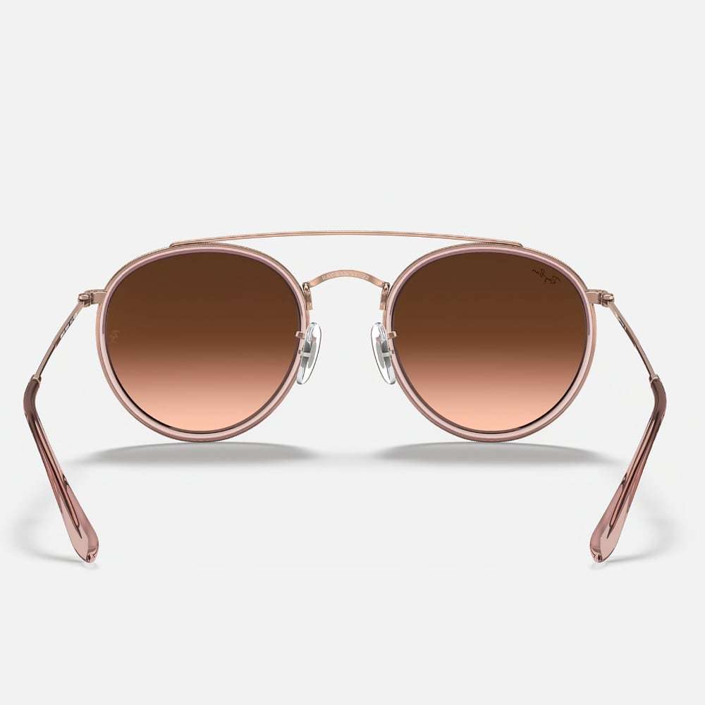 Lunettes de soleil Ray Ban Round Double Bridge Copper | Lunettes de ...